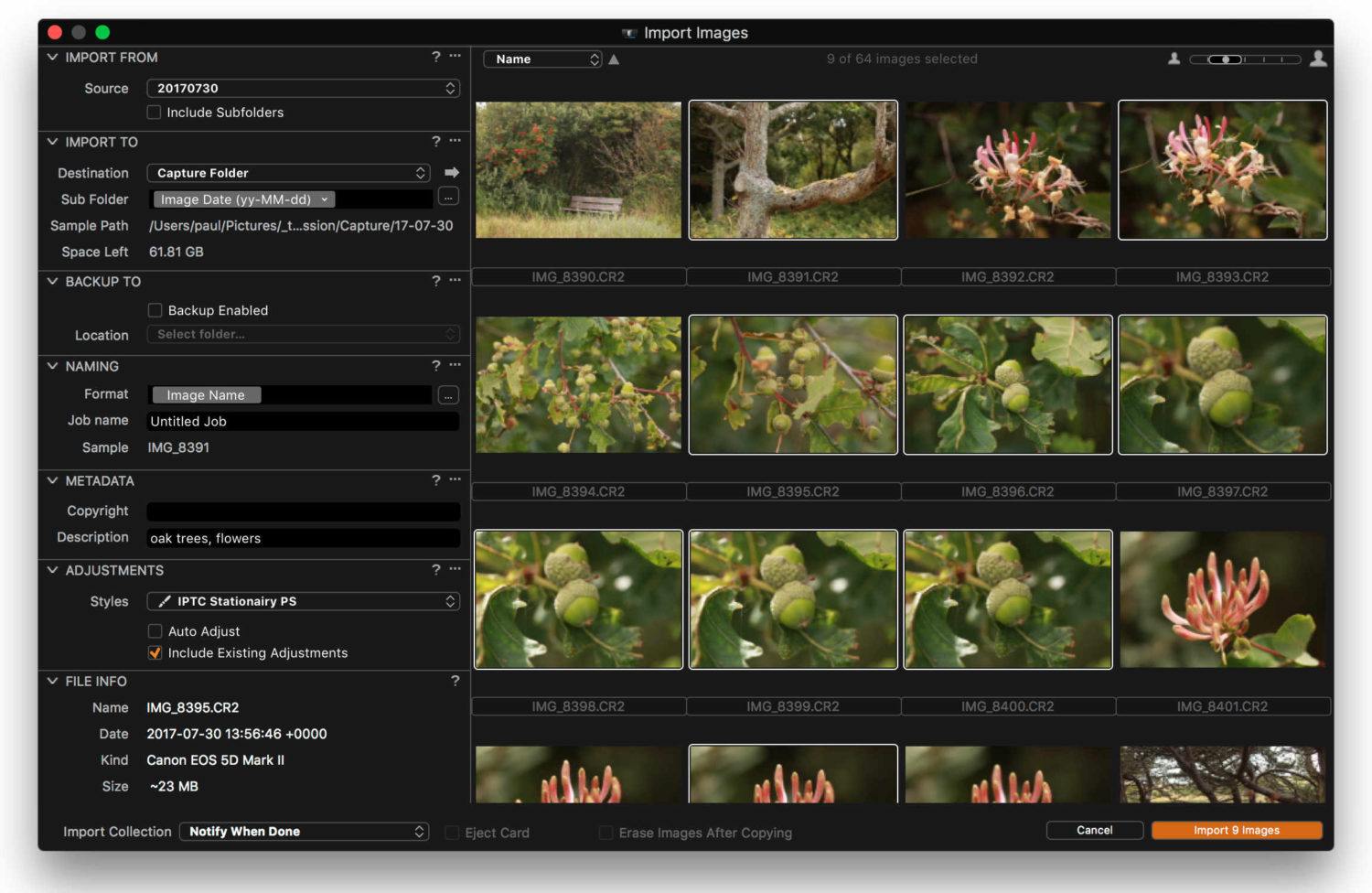 Importing Images Into Capture One • Image Alchemist