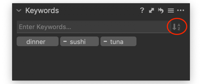 Using Keywords in Capture One • Image Alchemist
